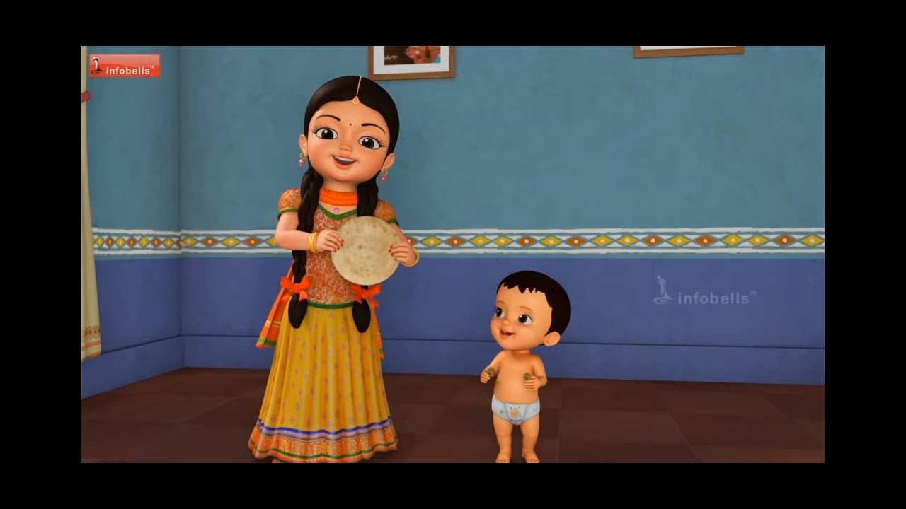 Mummy Ki Roti Gol Gol I मम्मी की रोटी गोल गोल | Fairy Toons - YouTube