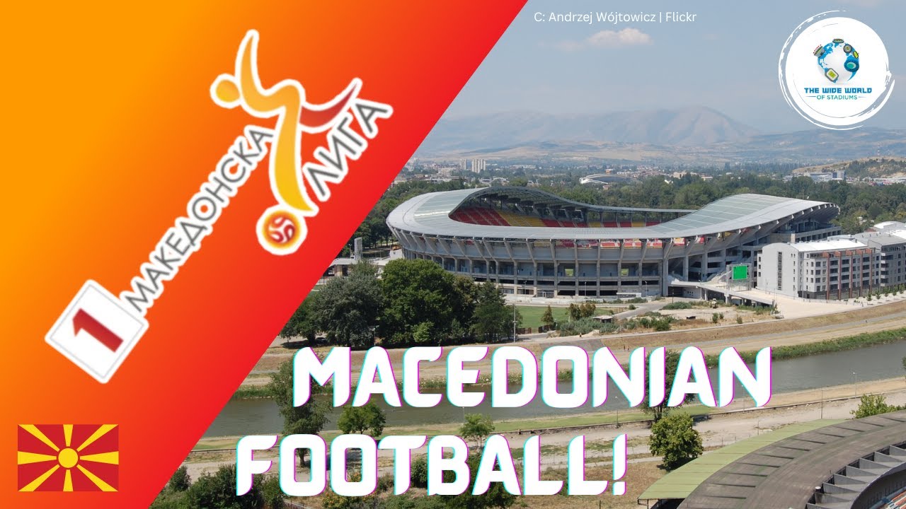 Macedonian First Football League Stadiums - YouTube