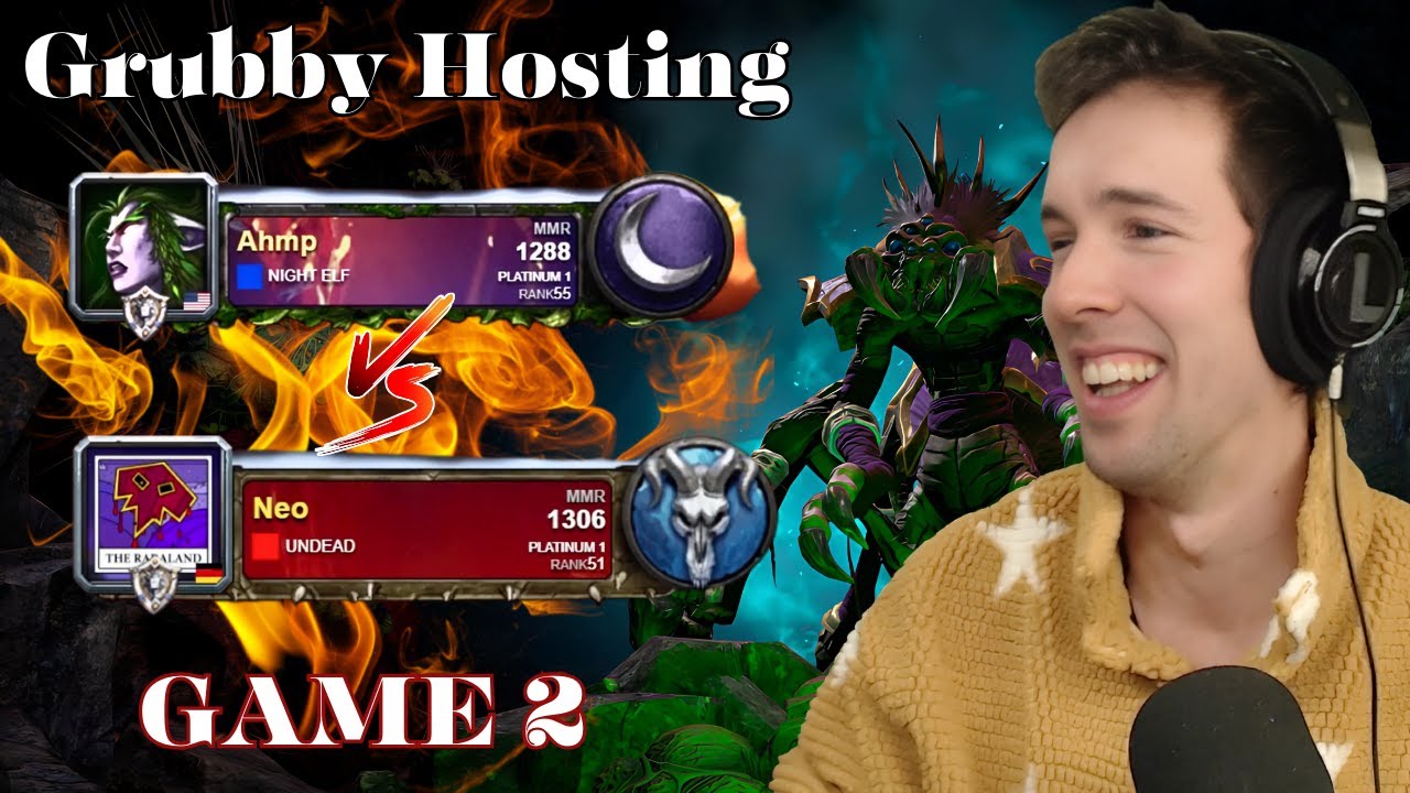 AHMPY VS NEO | Game 2: Who Will Prevail? | Hosted By Grubby - YouTube