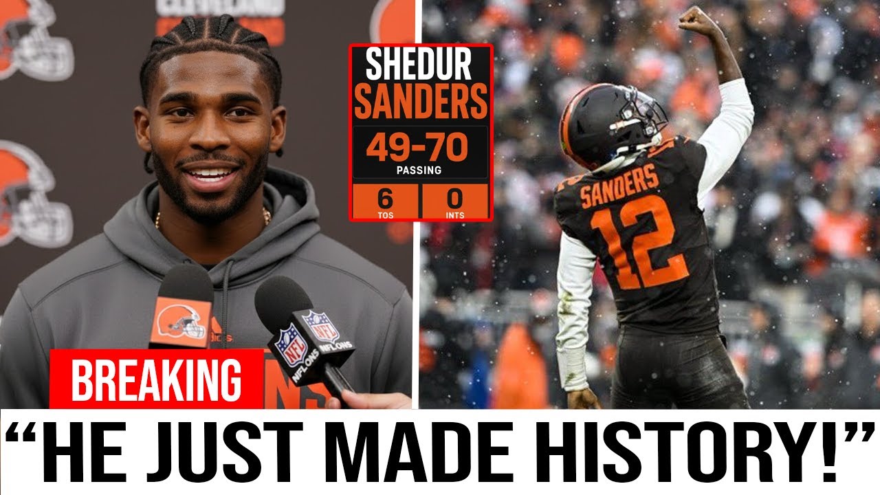 Shedeur Sanders JUST Changed NFL History – No Rookie Quarterback Has ...