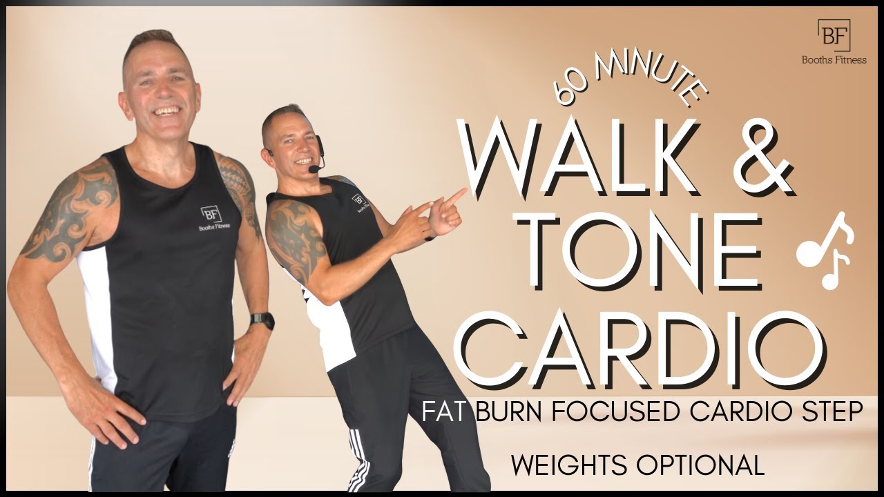 10000 STEPS TO THE BEAT WORKOUT FOR WEIGHT LOSS | WALK & TONE CARDIO ...