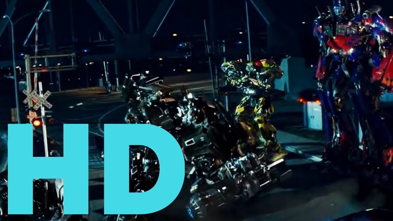 Transformers Optimus Prime Hiding In Bridge - YouTube