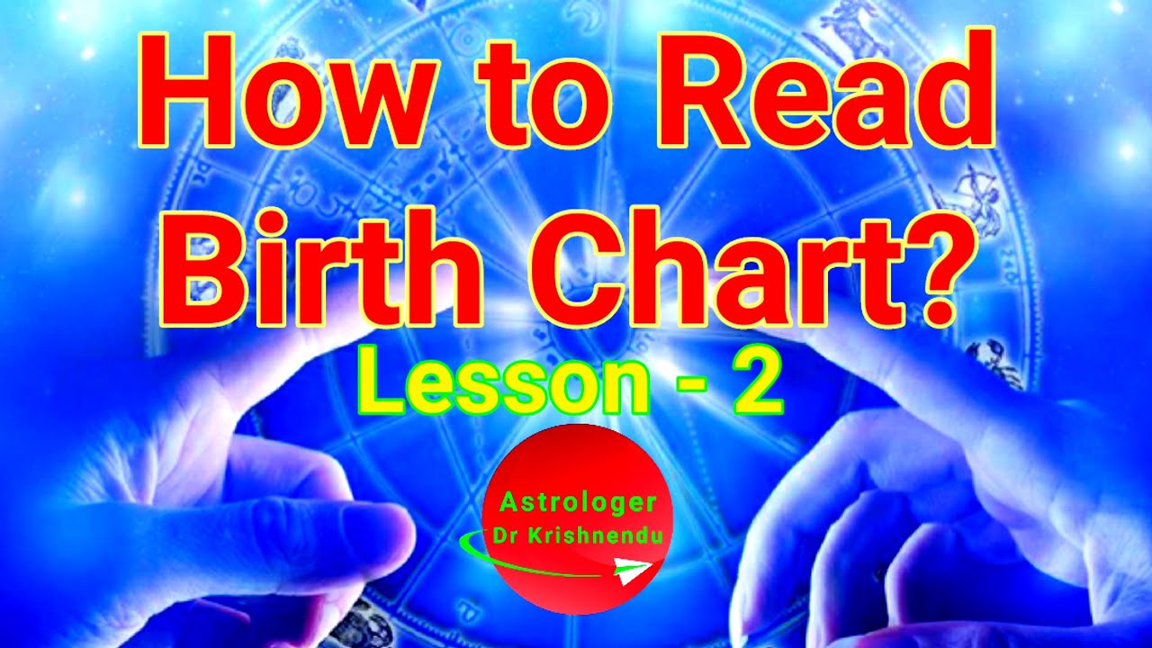 How to Read a Birth Chart in Astrology (Lesson - 2) [English] - YouTube