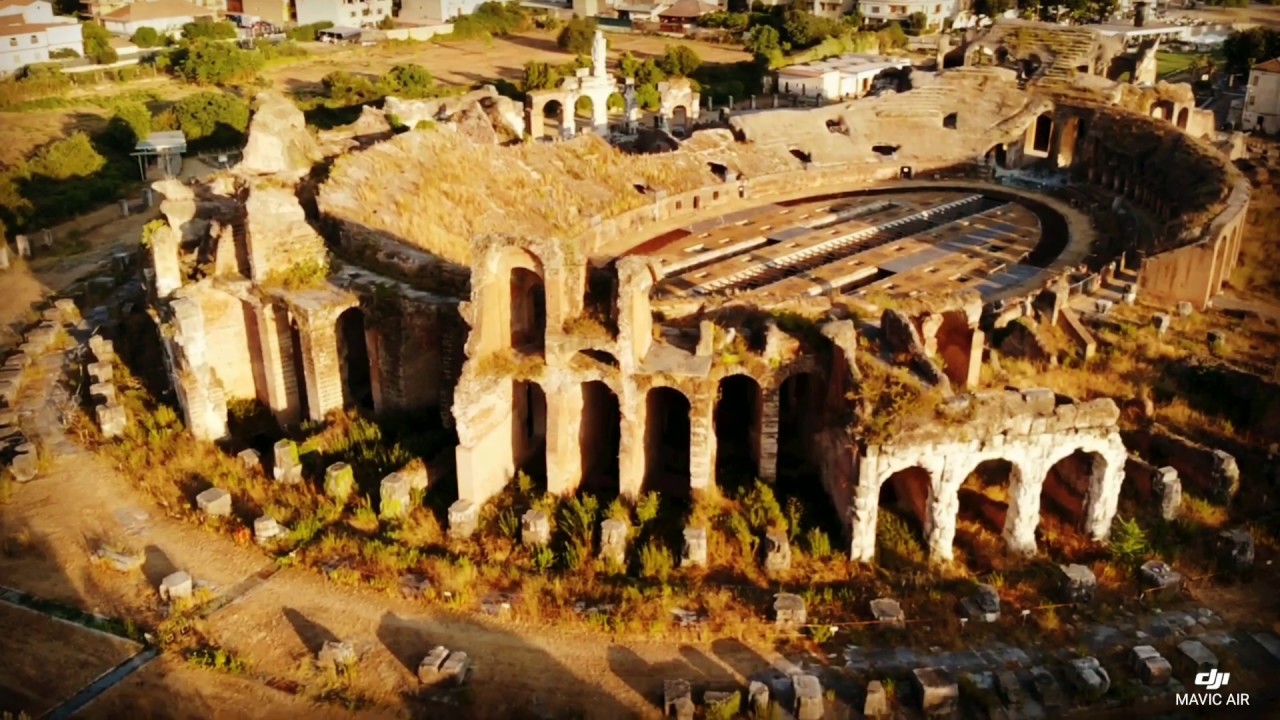 Spartacus Amphitheatre in Capua - YouTube