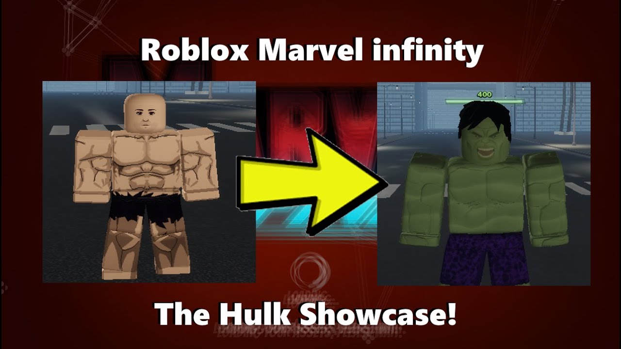 Roblox Marvel Infinity THE HULK Showcase! - YouTube