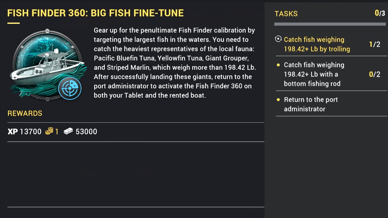 Fish Finder 360: Big Fish Fine-Tune. Let's Go! Day 1 - YouTube