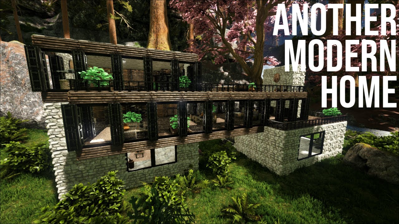 Ark Survival Evolved: Another Modern House - YouTube