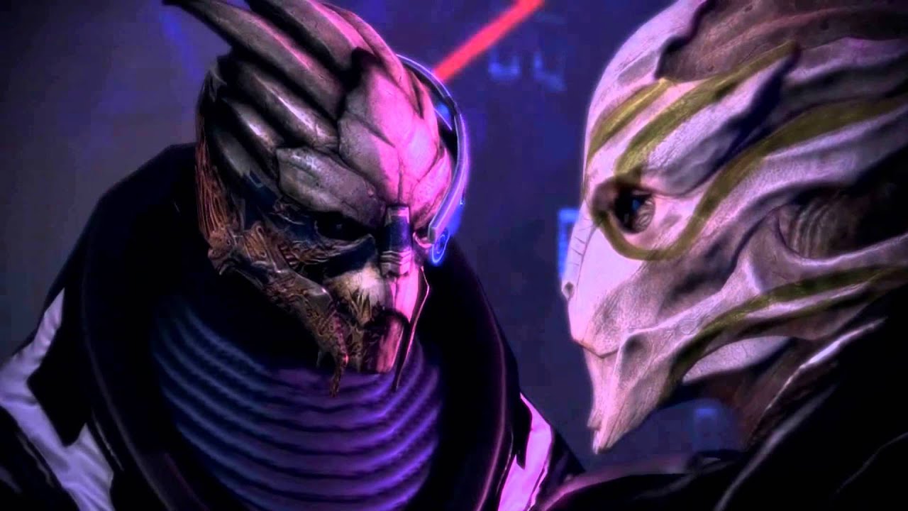 Mass Effect 3 Citadel DLC: Garrus Goes on a Date - YouTube