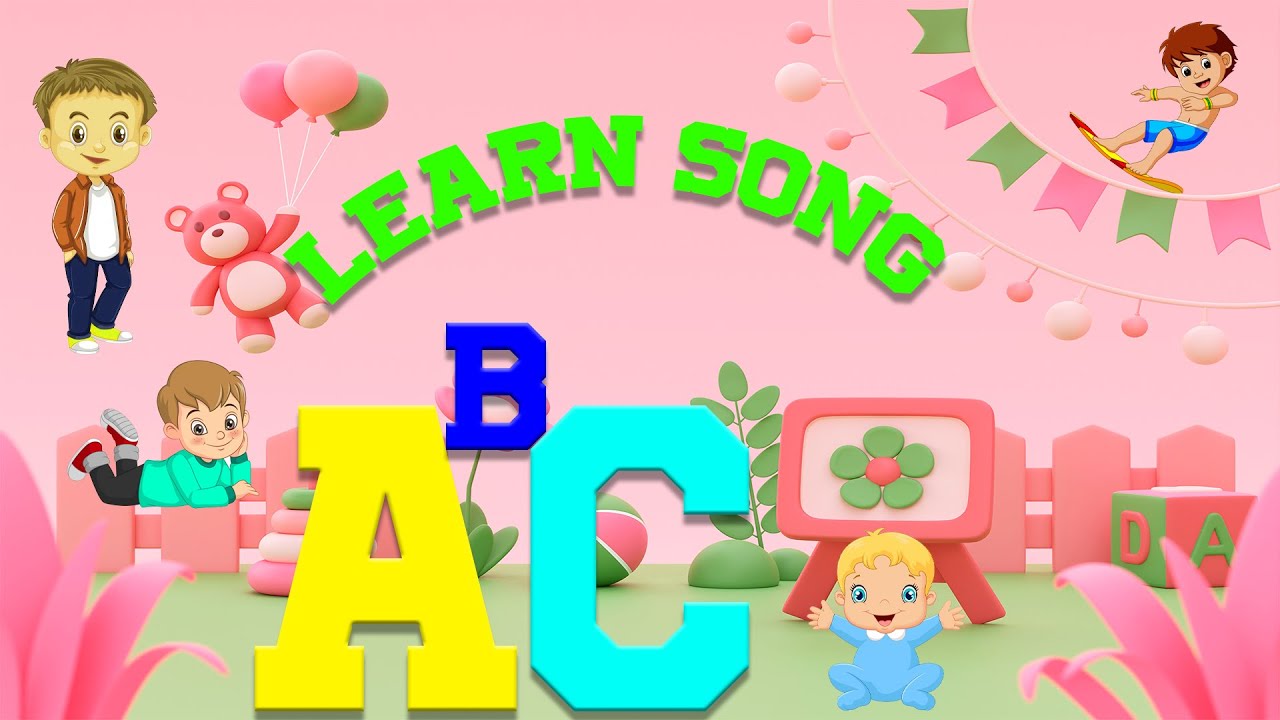 ABC Song Kindergarten Learning Videos | ABC Song Nursery Rhymes ...
