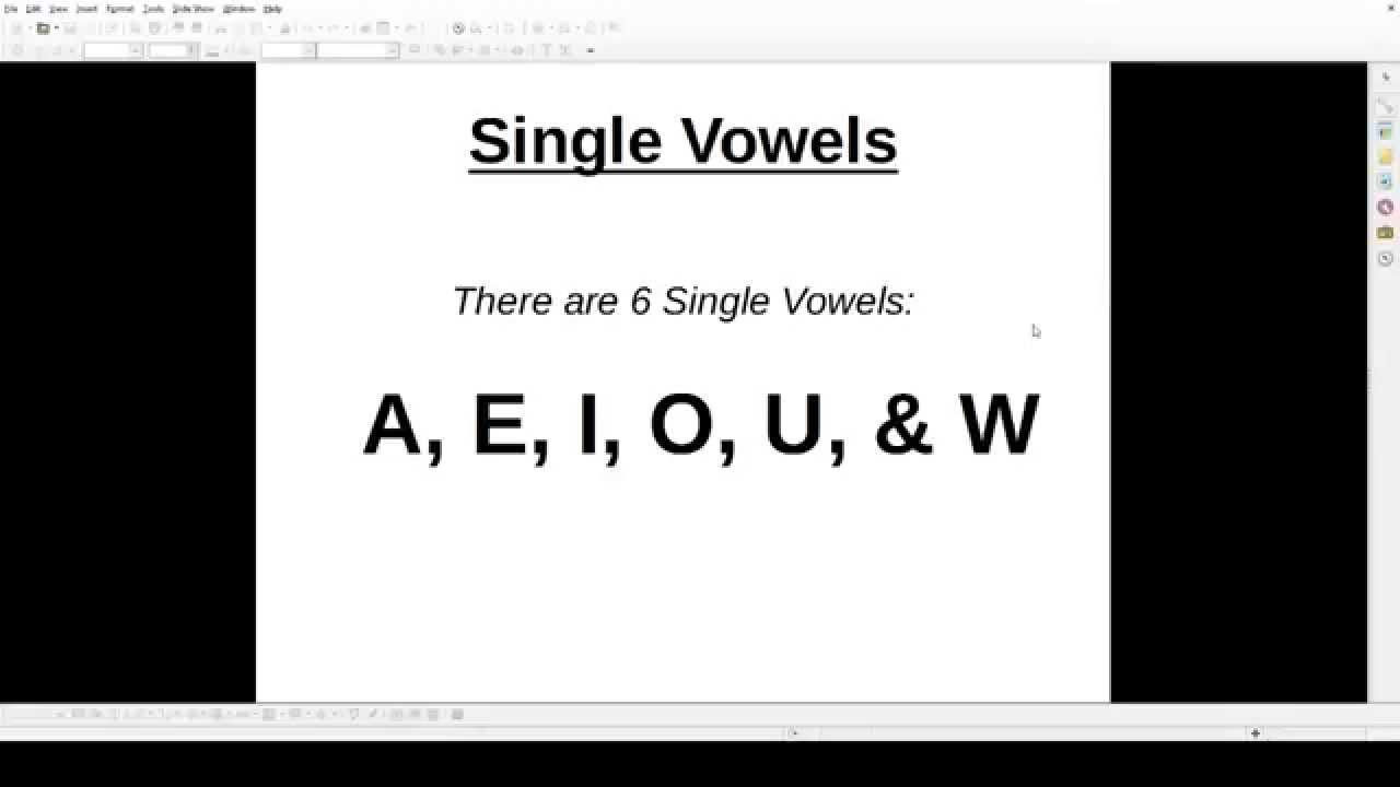 Hmong Literacy - Lesson 01: Single Vowels - YouTube