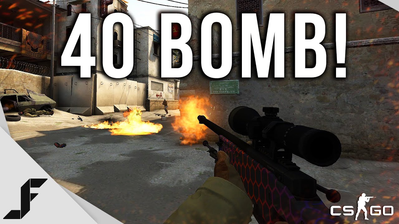 40 BOMB! - Counter-Strike Global Offensive - YouTube