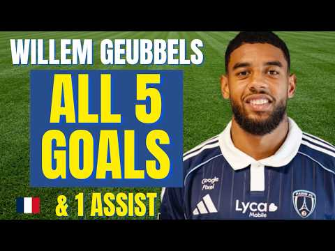 Willem Geubbels - ALL 5 GOALS & ASSISTS FOR PARIS FC IN 2025/26 | Skills & Highlights