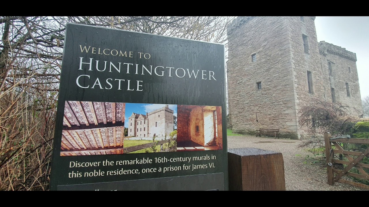 Huntingtower Castle - YouTube