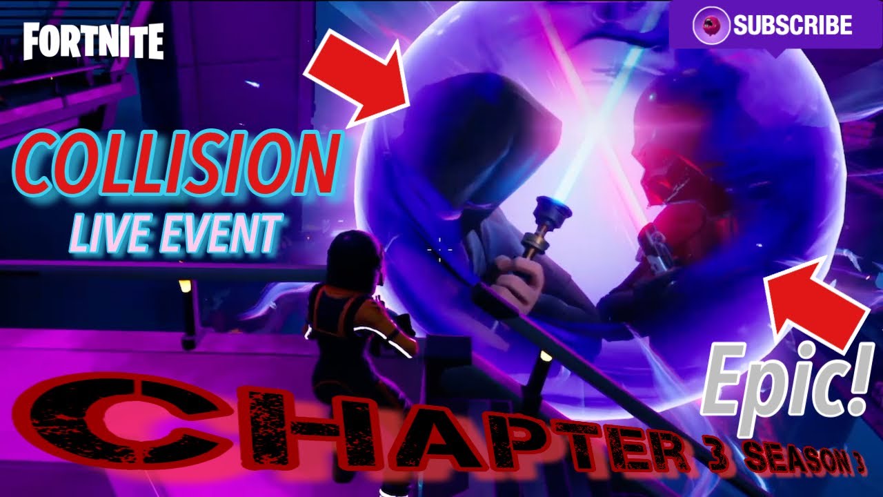 Fortnite Collision Live Event || Chapter 3 || Season 3 || With Jeffrey ...