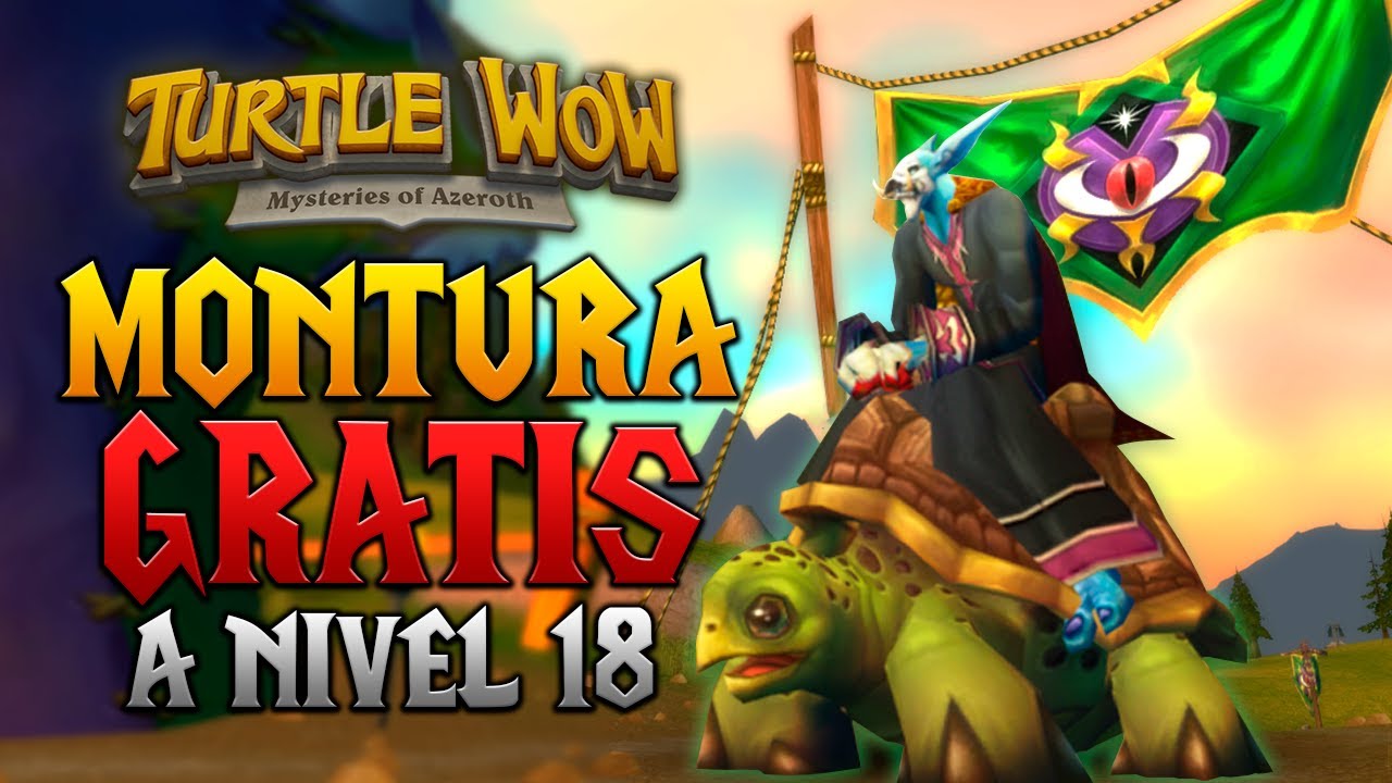 COMO conseguir MONTURA TORTUGA GRATIS en Turtle WoW - YouTube
