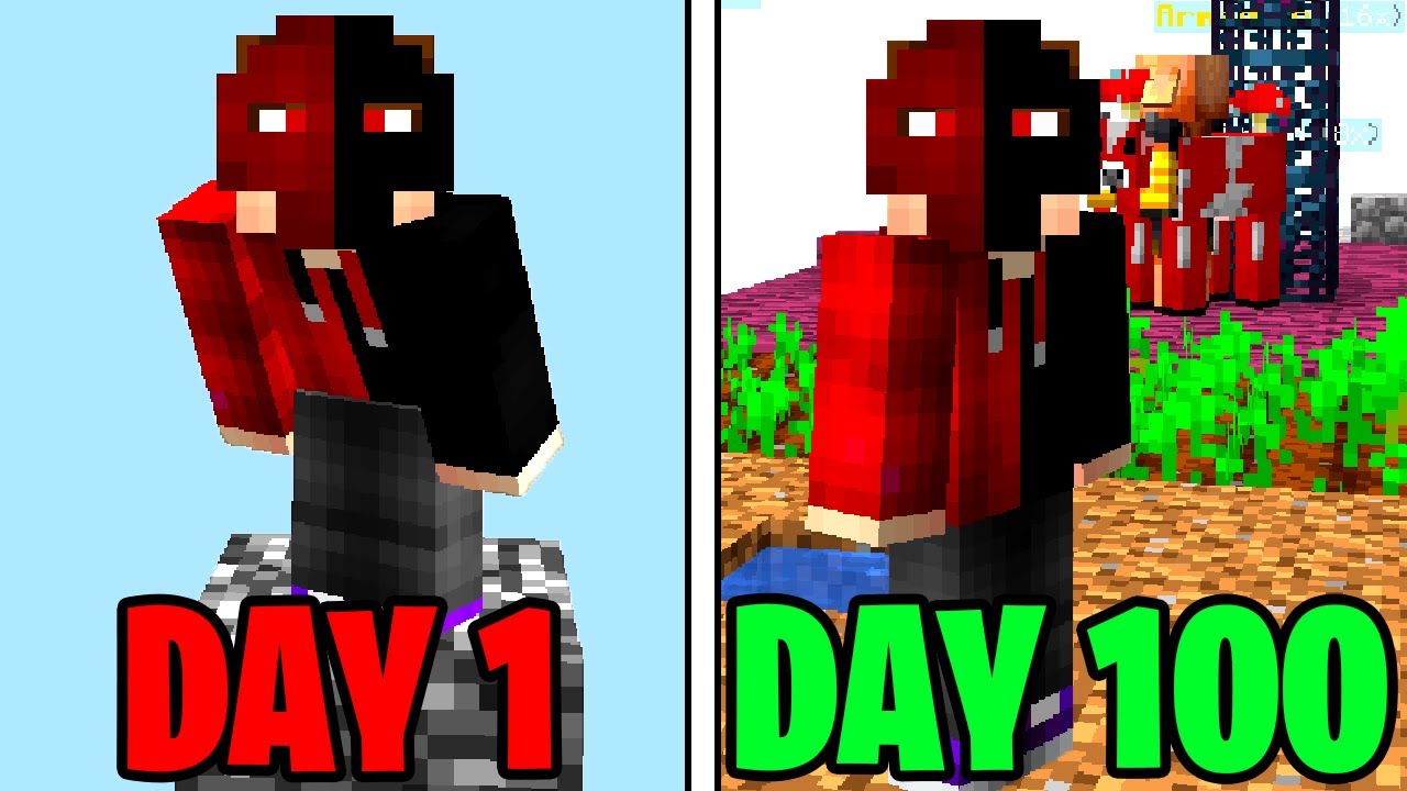 Surviving on a One Block Island on Minecraft Akuma Skyblock!! - YouTube