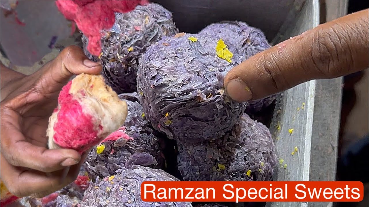 Ramzaan Special Sweets in Zampa Bazar of Surat | Indian Traditional ...
