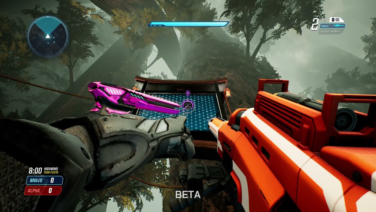 Splitgate Missile Launcher Fun - YouTube