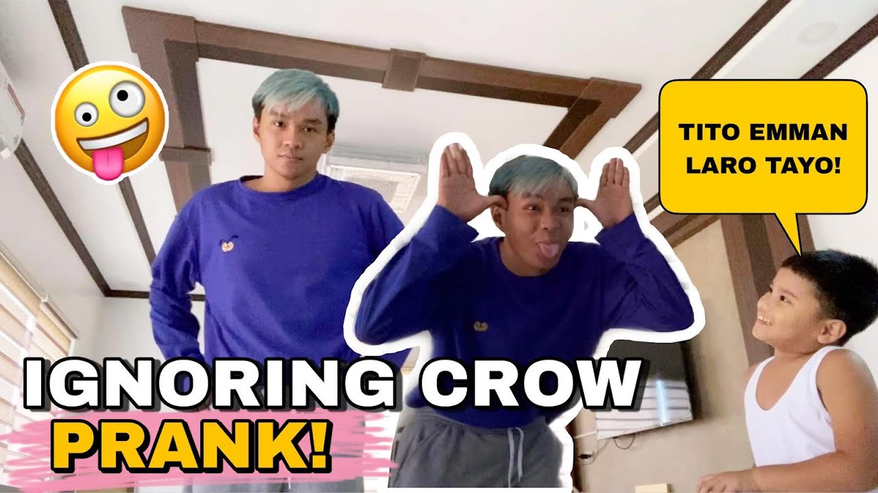 IGNORING PRANK KAY CROW! | BRUSKOBROS - YouTube