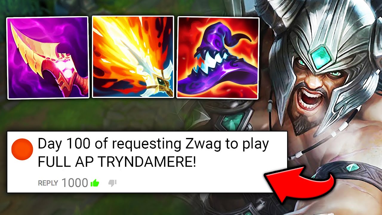 A YouTube comment BEGGED me to play AP Tryndamere for 100 days... so I finally did it - YouTube