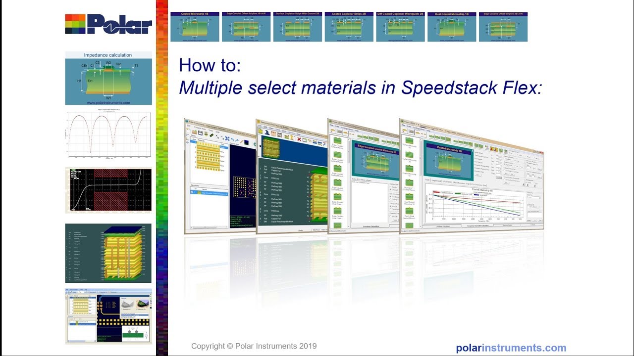 Multi select materials in Polar Speedstack Flex - YouTube