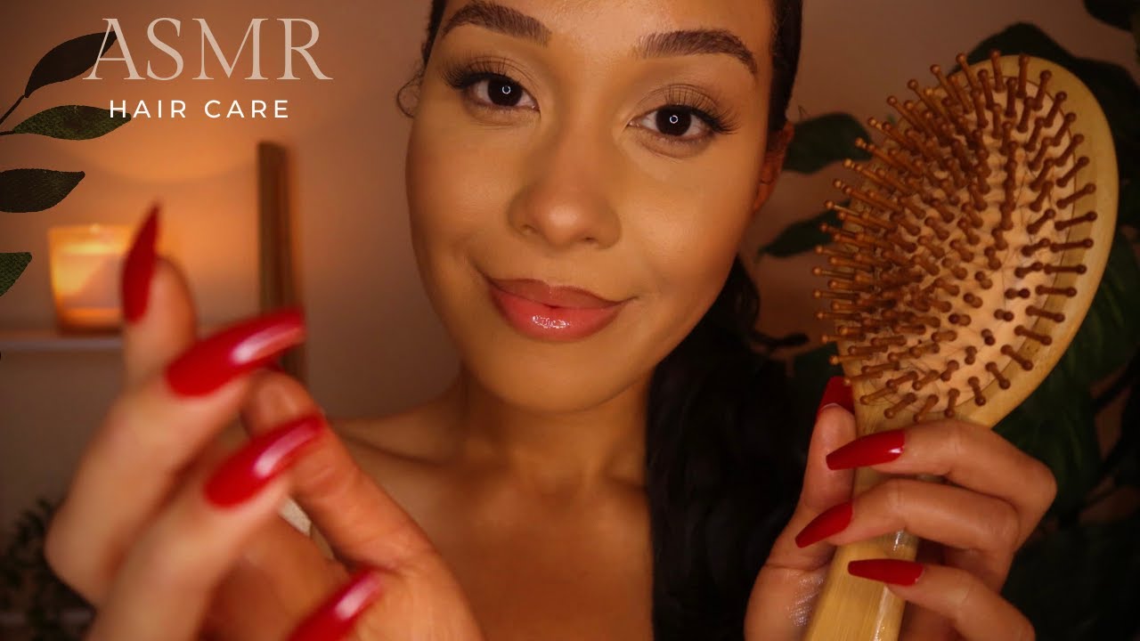 Asmr Comforting Bedtime Pampering ๐ฟ Scalp Massage Hair Brushing