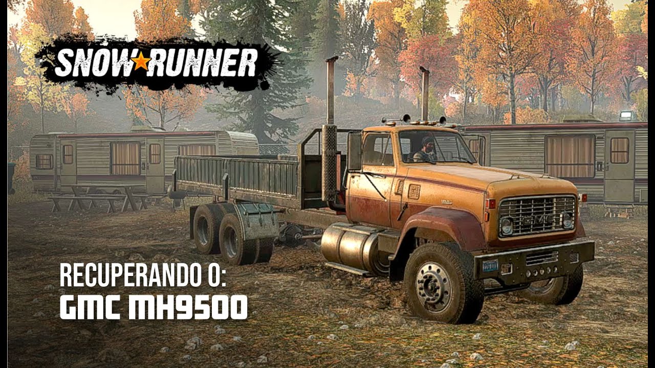 Snowrunner - GMC MH9500 - YouTube