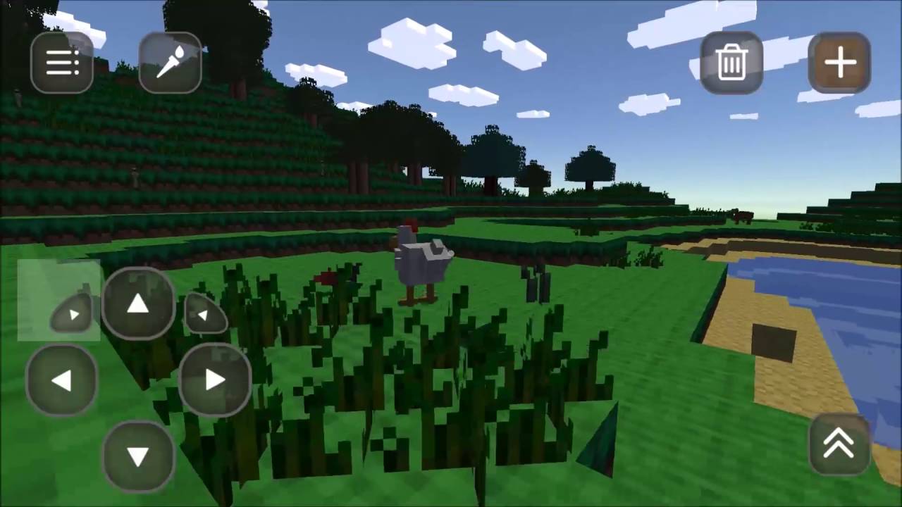 Cube Craft - Terraria Style Minecraft clone - YouTube