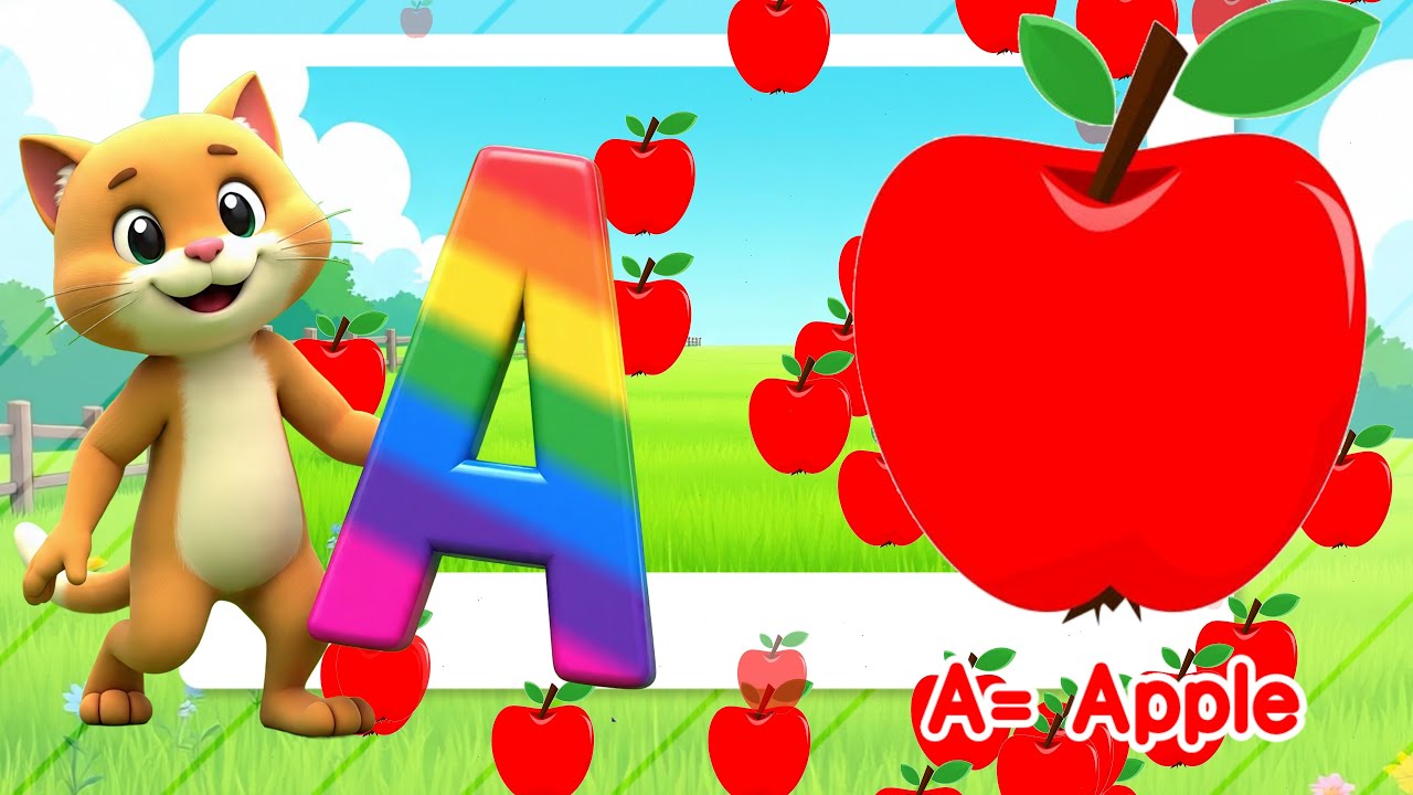 Kids Learn Alphabet with Fun Animations | Learning A to Z with Phonics ...