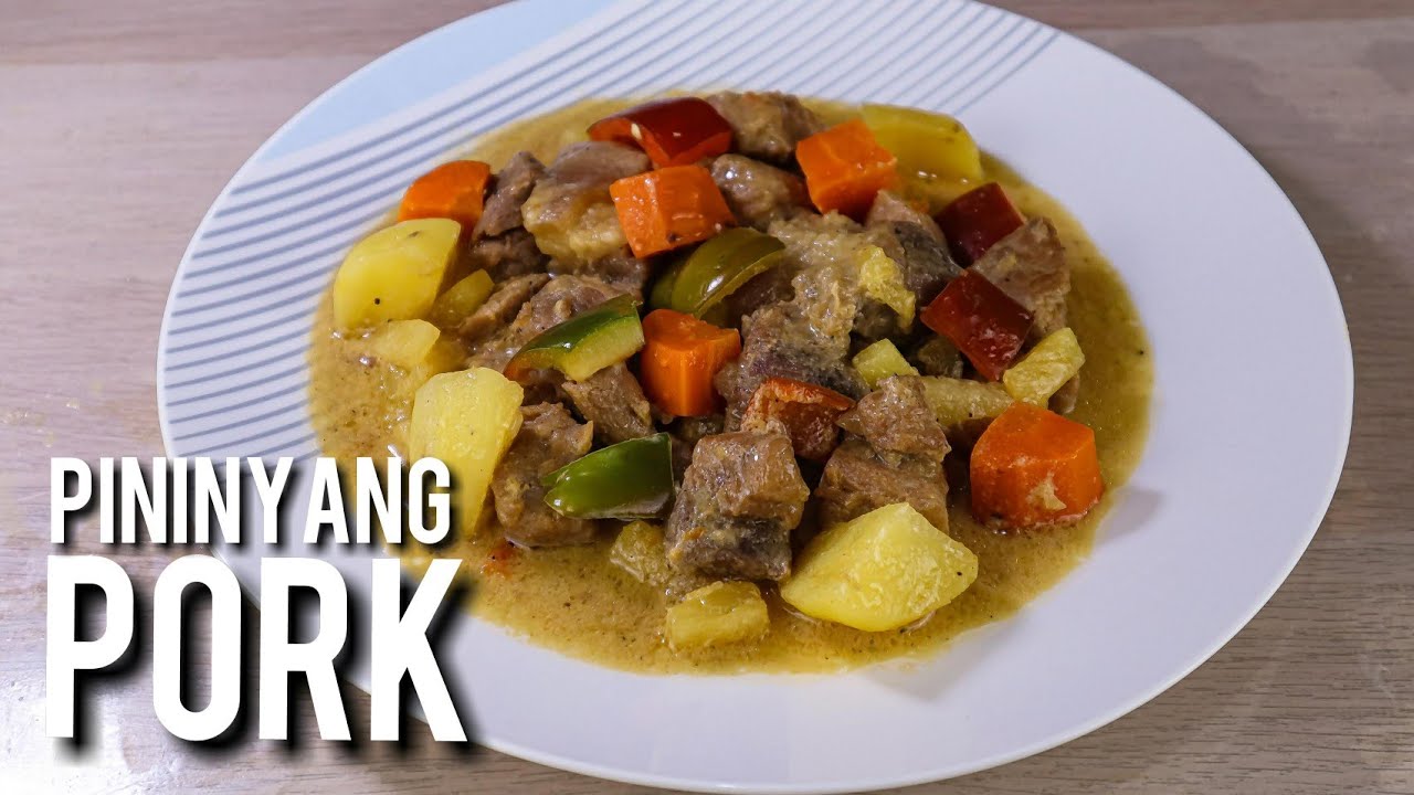 PININYAHANG PORK | LUTONG SIMPOL - YouTube