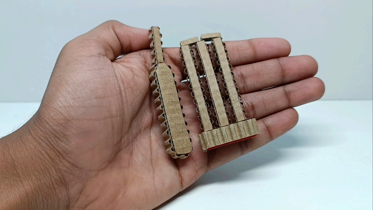 Simple DIY Bat & Stemp 🏏 | Full video link in Description Box ...