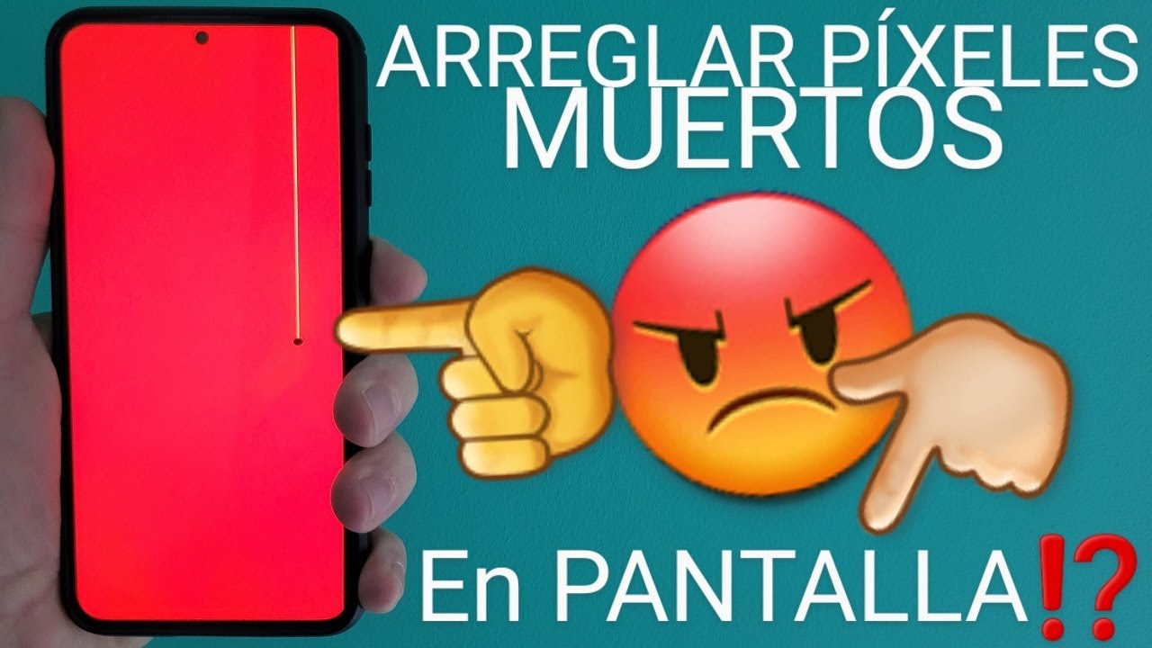 📱🔨 Como REPARAR PÍXELES MUERTOS en la PANTALLA de tu CELULAR PASO a ...