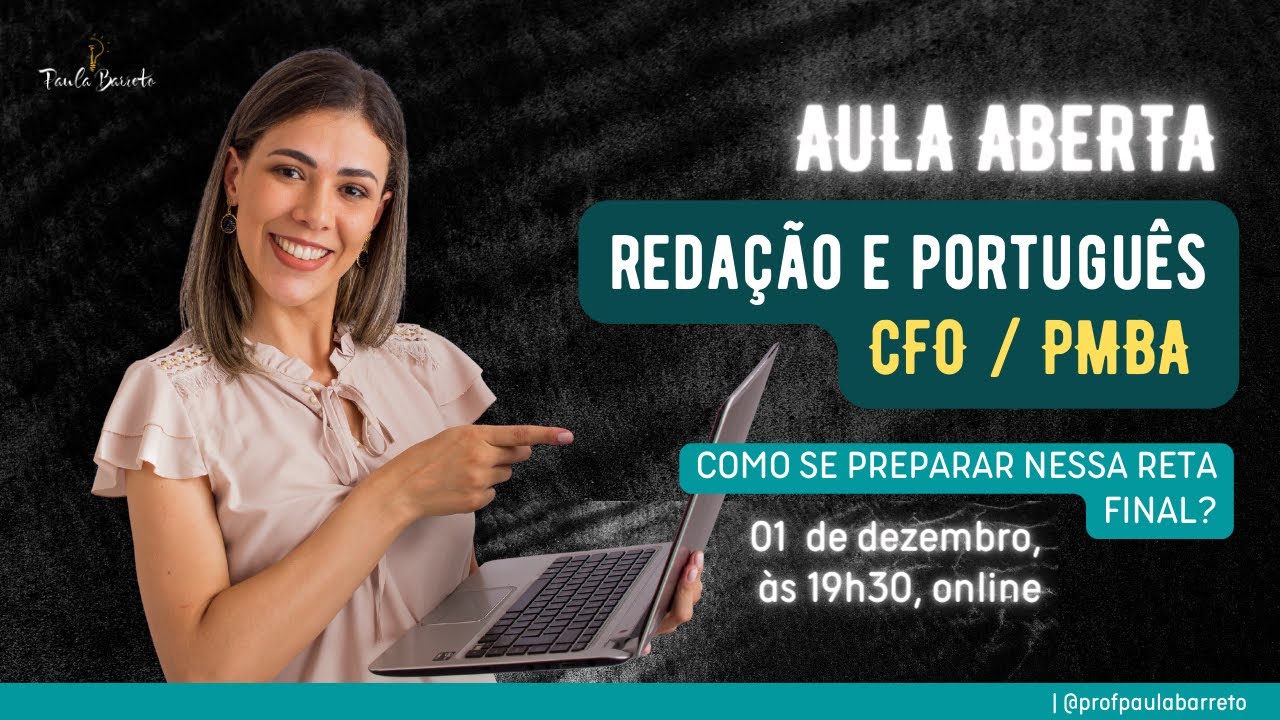 Concurso CFO / PMBA - Como se preparar nessa reta final ...