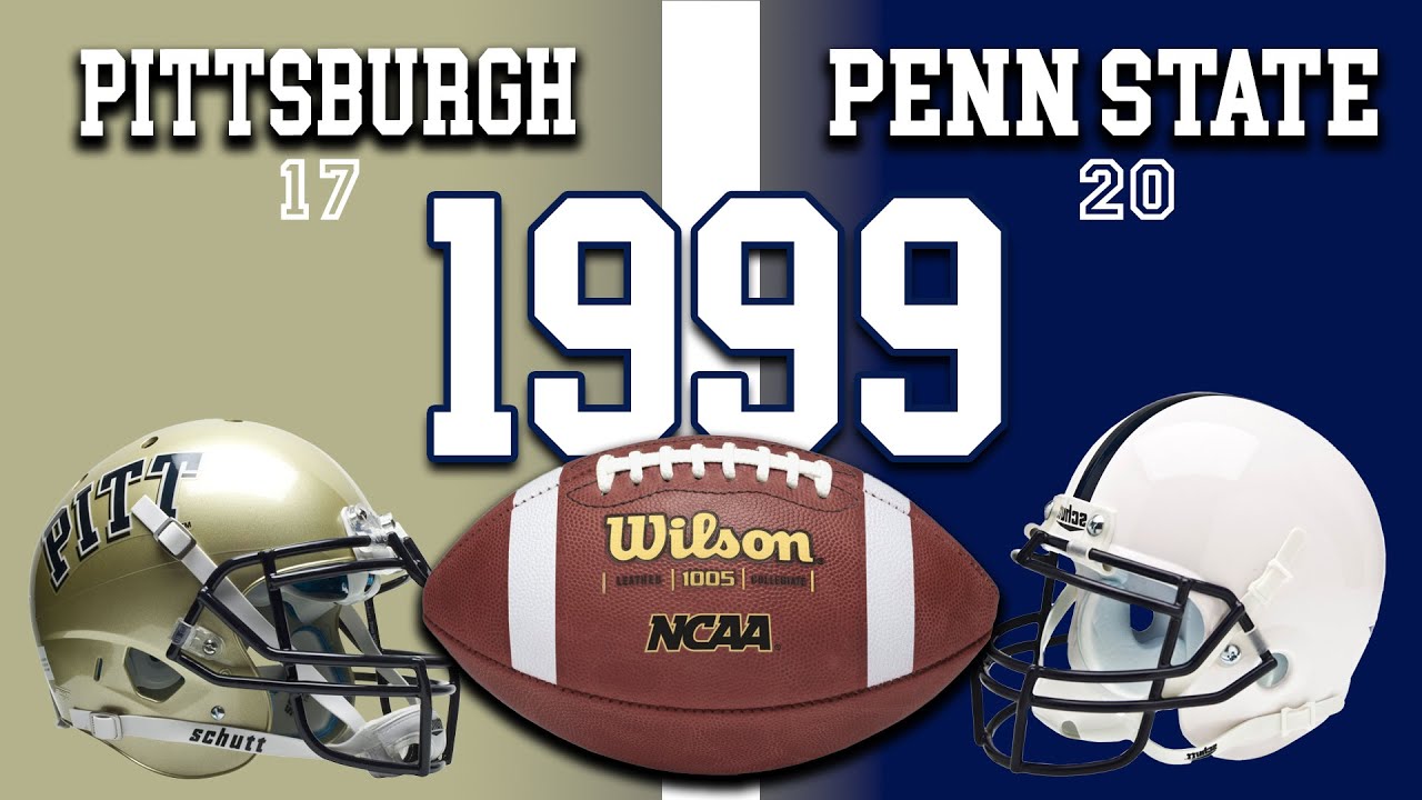 Penn State vs. Pitt 1999 FULL GAME - YouTube