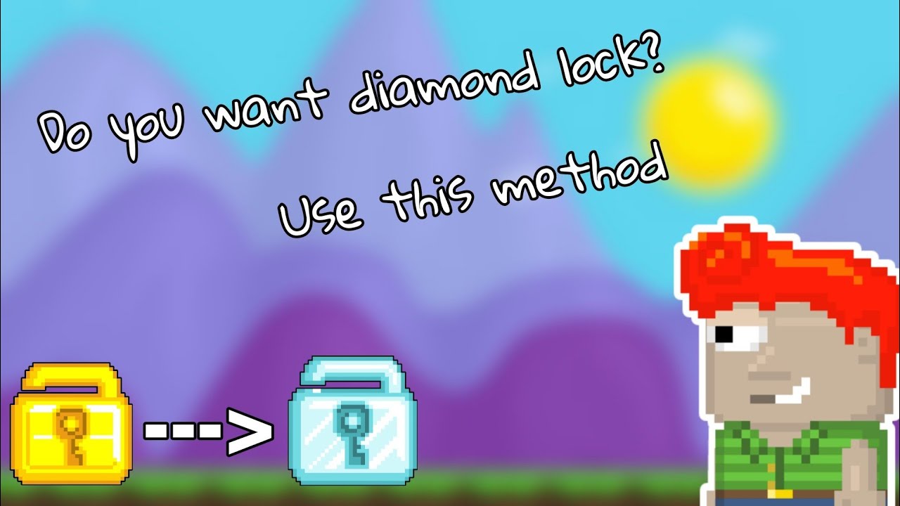 CARA MERUBAH WORLD LOCK KE DIAMOND LOCK ATAU SEBALIKNYA - YouTube