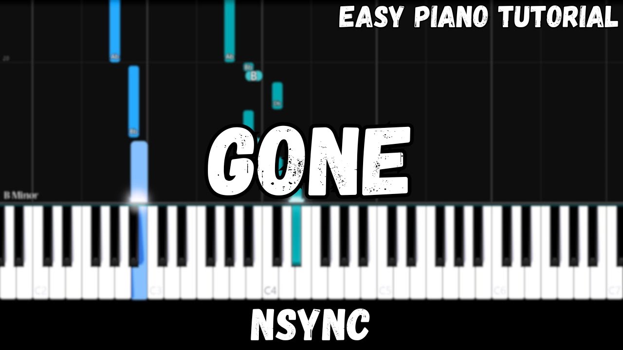 NSYNC - Gone (Easy Piano Tutorial) - YouTube Music