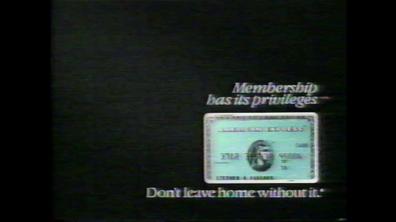 1992 American Express commercial - YouTube