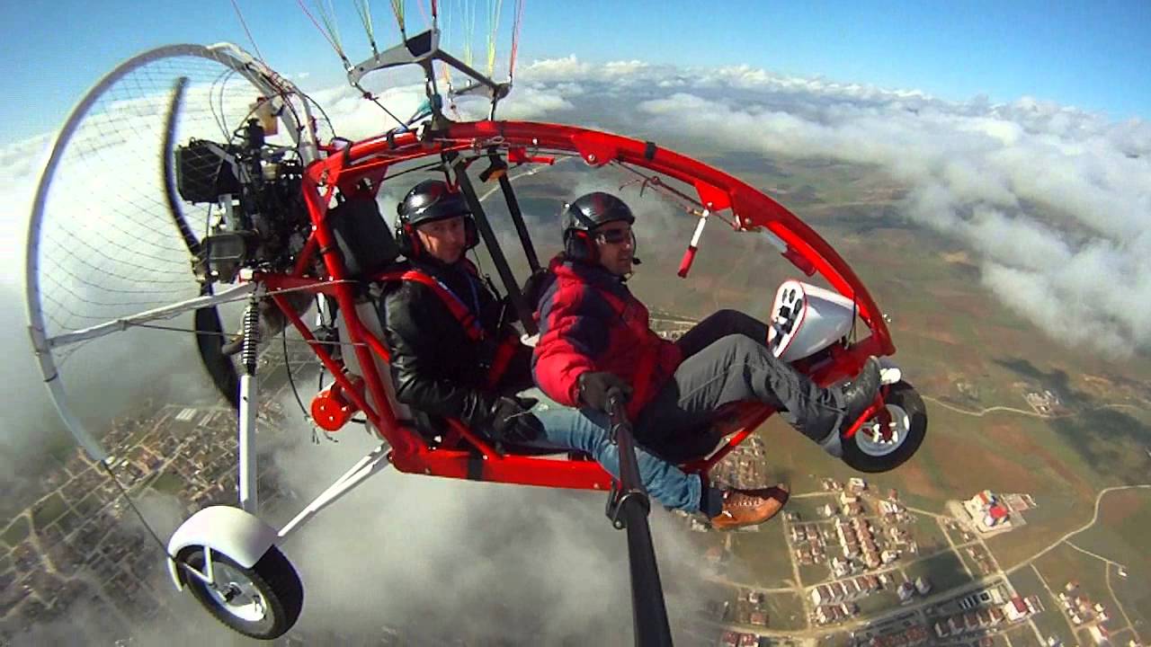 Paramotor Trike Hürkuş Uçarcı - YouTube