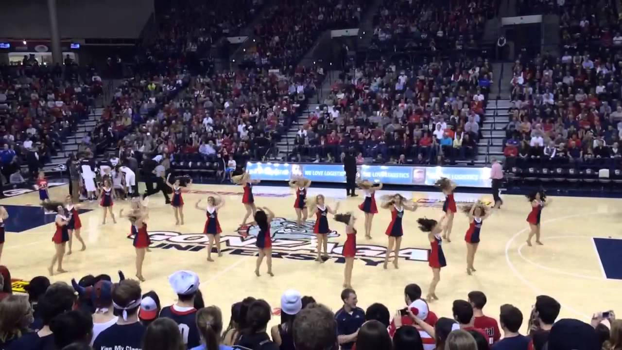 Treasure (Senior Night), Gonzaga Dance Team Spring 2014 - YouTube