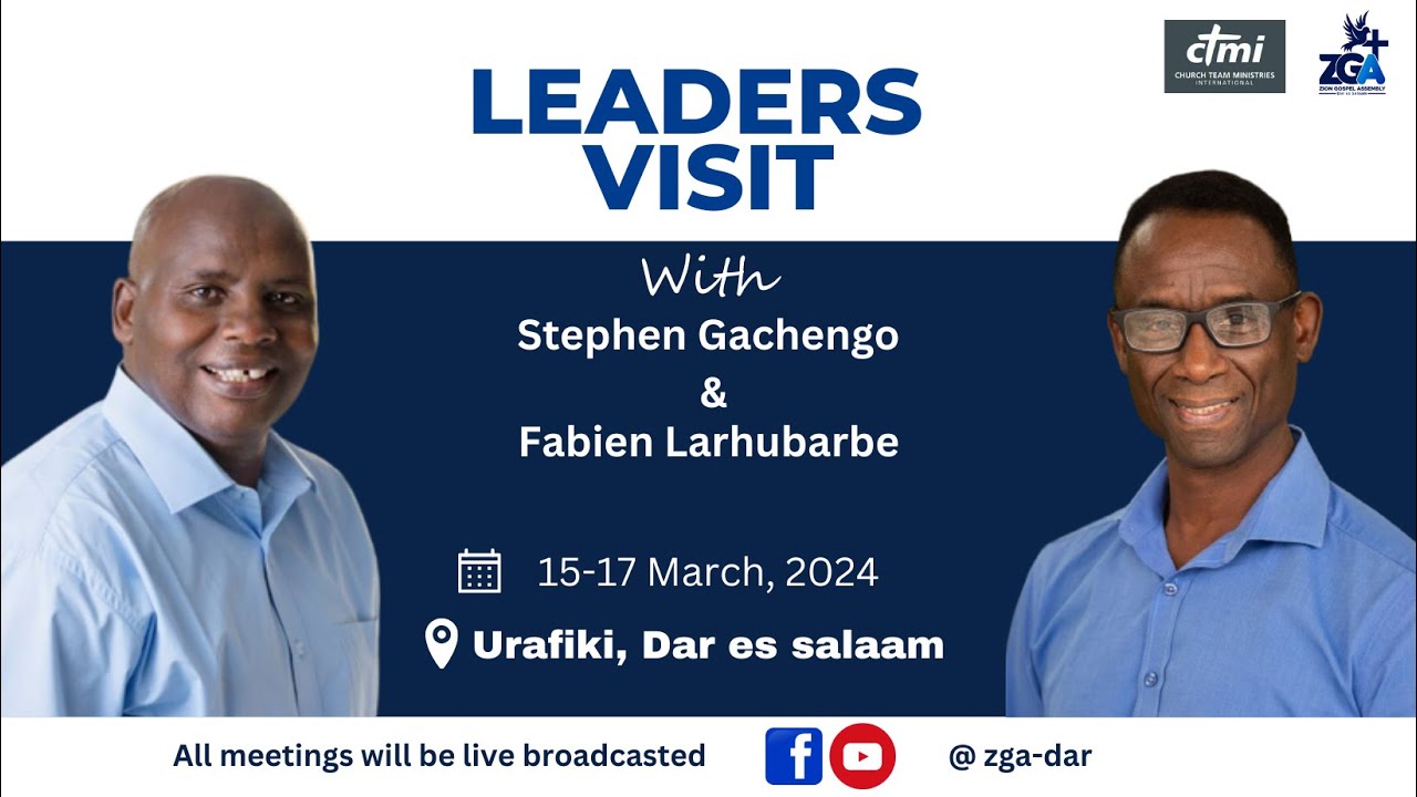 LEADERS VISIT - DAY 1 SESSION 1 - YouTube