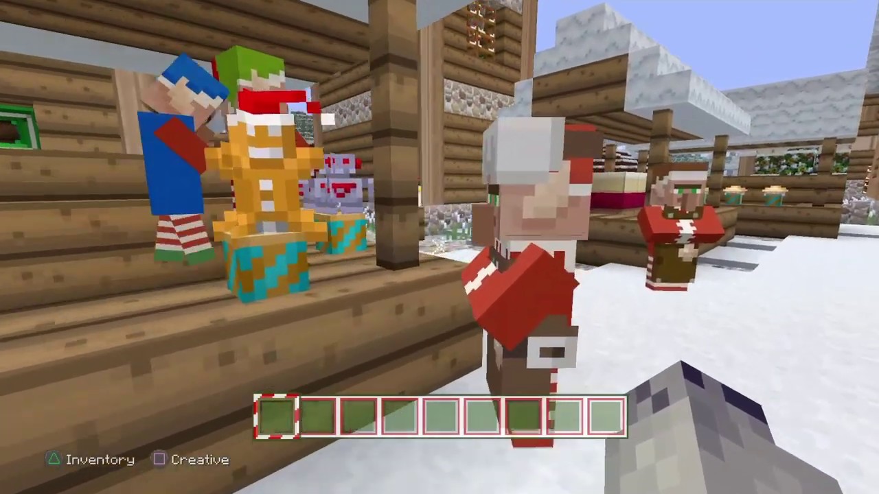 A very blocky Christmas from Minecraft - YouTube