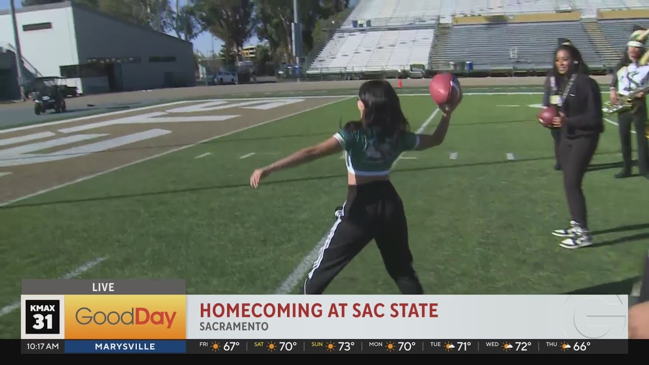 Homecoming fun at Sac State! - YouTube