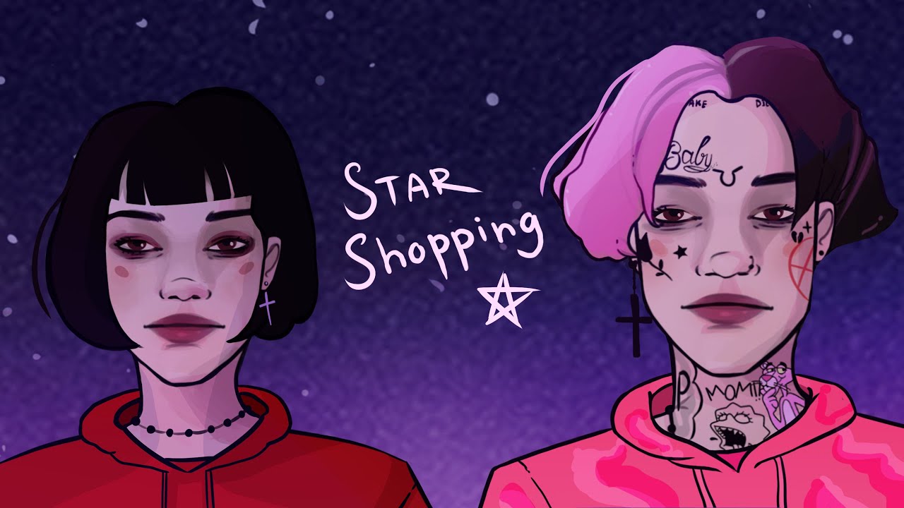LIL PEEP ANIMATION - STAR SHOPPING BY LANMOVA - YouTube