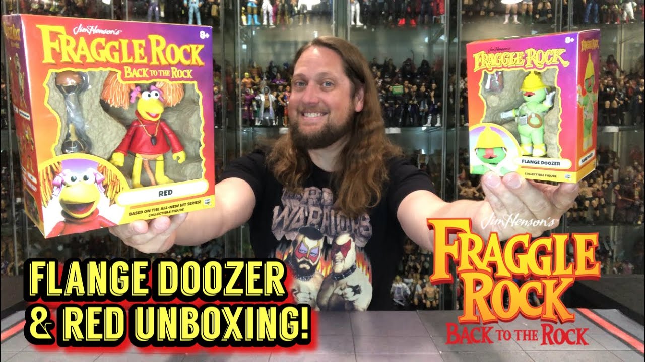 Red & Flange Doozer Fraggle Rock Unboxing & Review! - YouTube