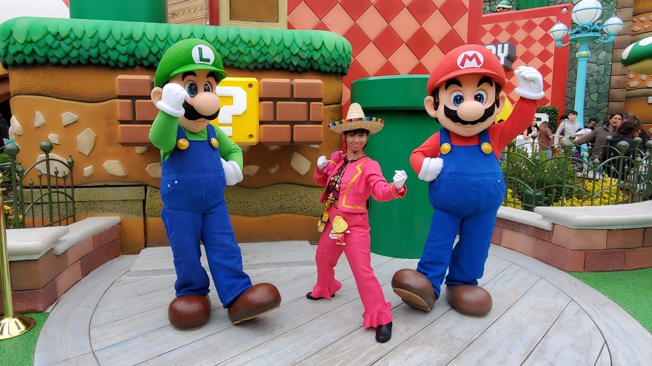 I as Caballera Berry Violet, Mario and Luigi of USH May 2023 - YouTube