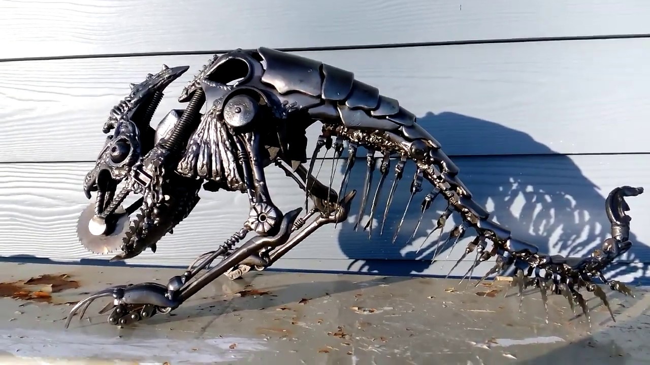 Screamer model #1 Autonomous mobile sword .Крикун модель 1 - YouTube