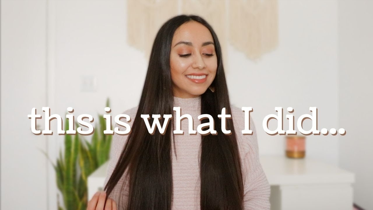How I've Grown Long Healthy Hair (my hair growth routine) - YouTube