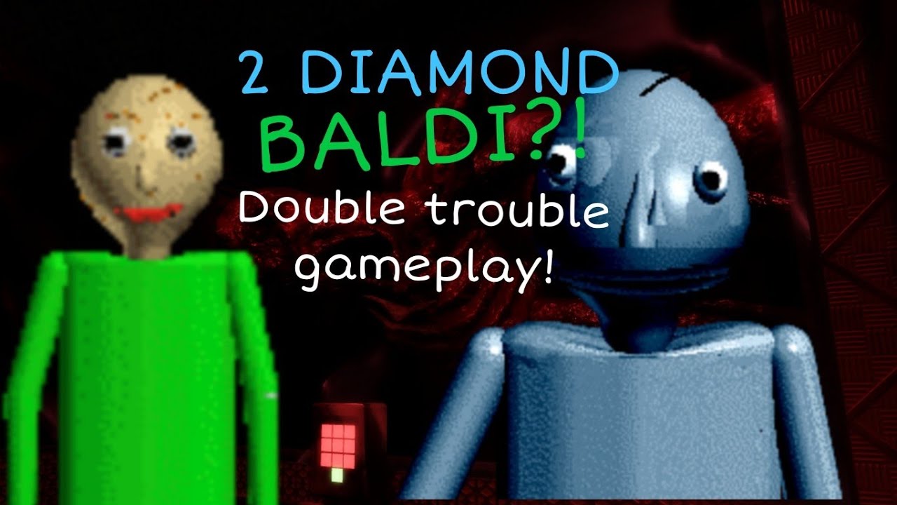 Pillar chase 2 TWO DIAMOND BALDI?!? - YouTube