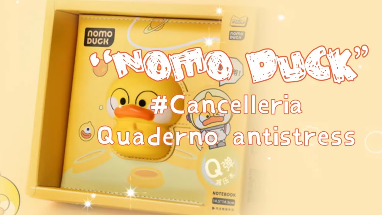 [OV’EST] “NOMO DUCK”—Quaderno Antistress - YouTube