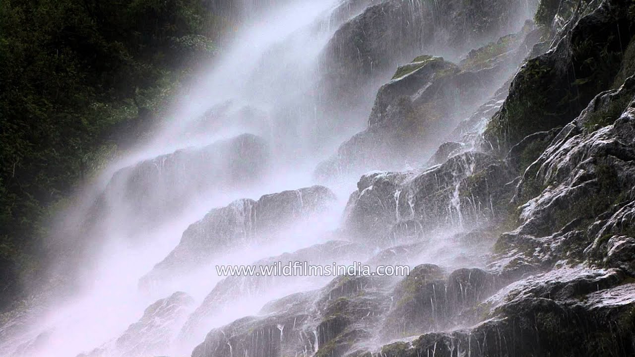 Beautiful waterfall in Sikkim - YouTube